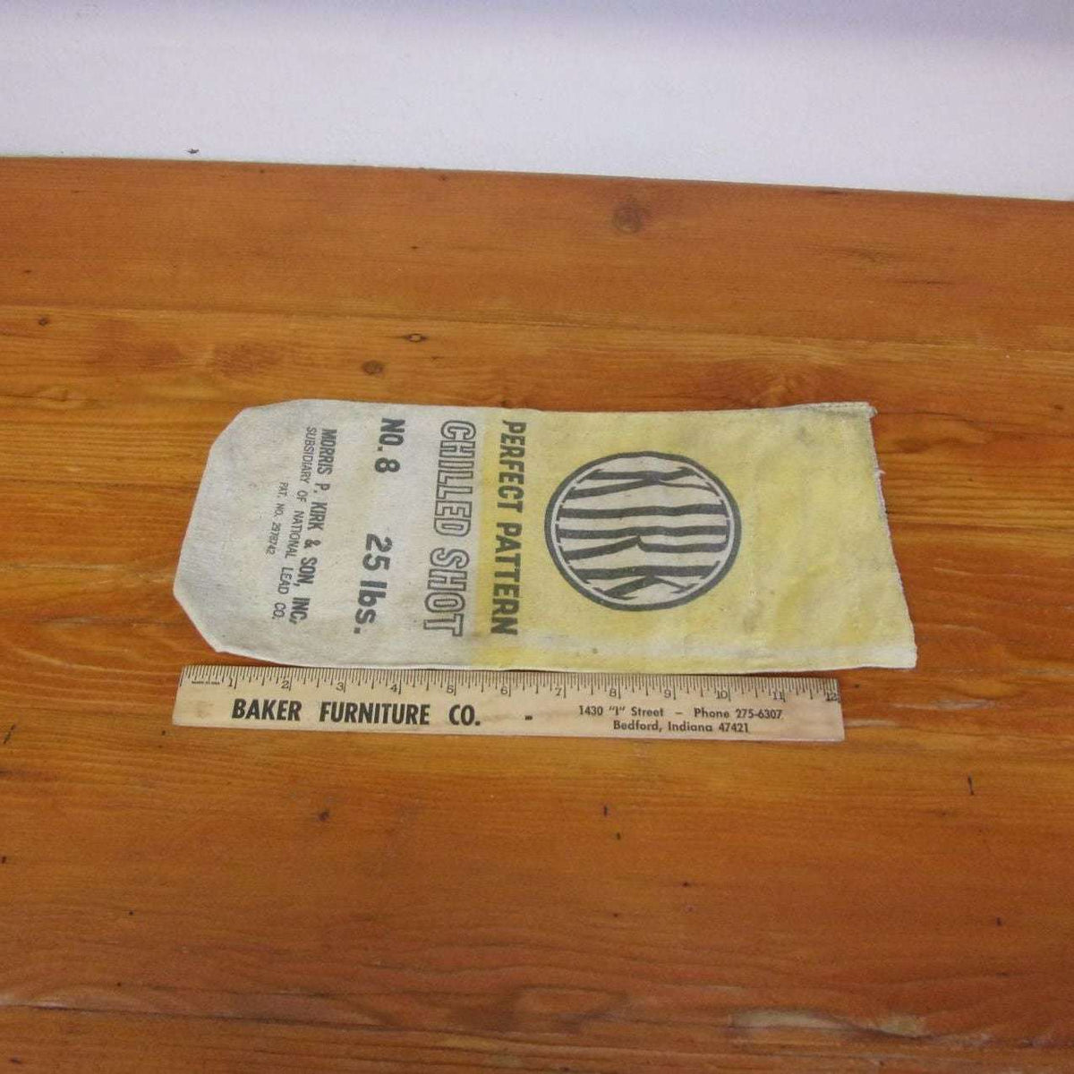 Vintage KIRK Perfect Pattern Chilled Shot No. 8 25 LBS Canvas Bag – Ma ...
