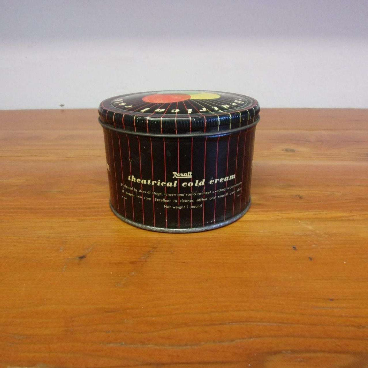Vintage Rexall Theatrical Cold Cream Tin – Ma and Pa's Attic