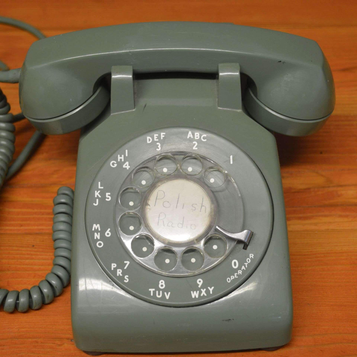 Vintage Western Electric Bell System green rotary dial phone telephone ...