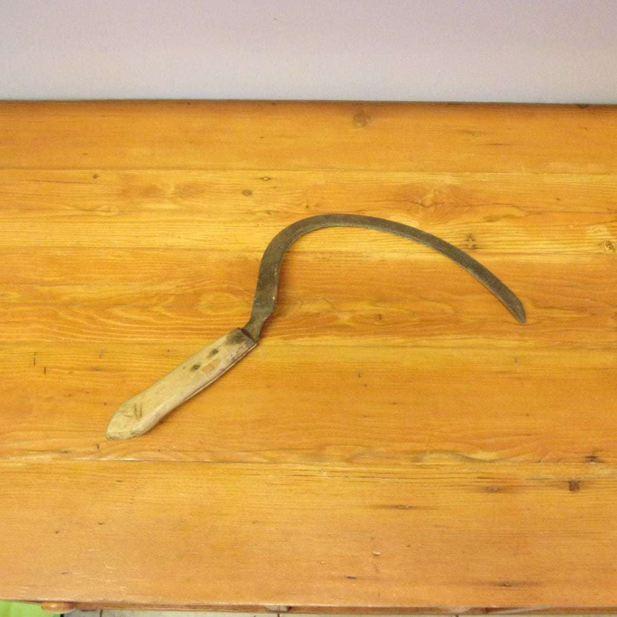 Antique Village Blacksmith Hand Sickle – Ma and Pa's Attic