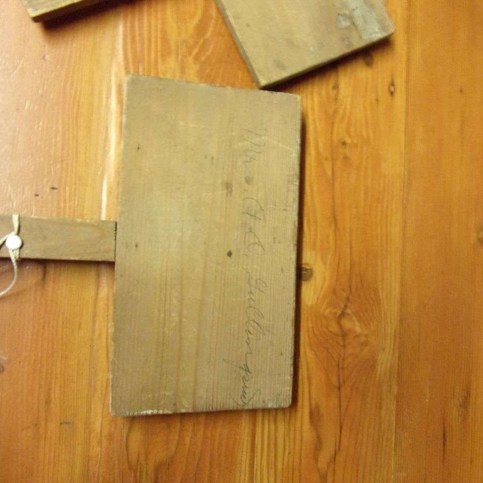 Antique wool carders – Ma and Pa's Attic