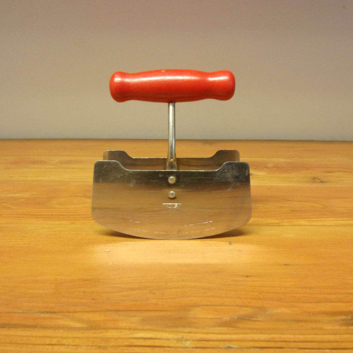 Vintage Acme Red Handle Stainless Steel double blade chopper – Ma and ...