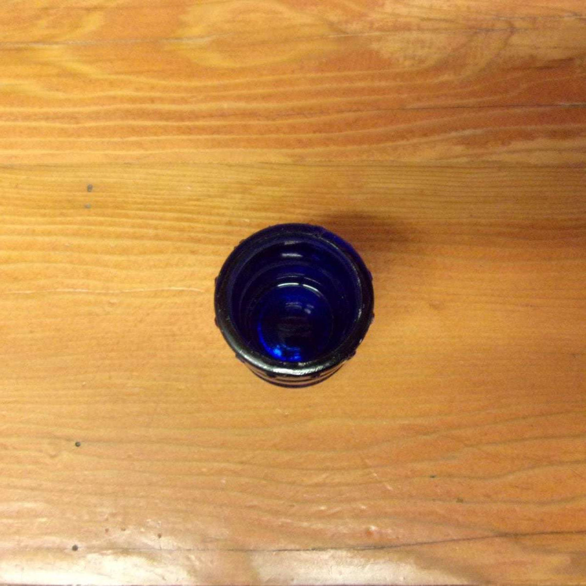 Vintage Cobalt Blue Glass Dessert Heaping Spoonful Cup – Ma and Pa's ...