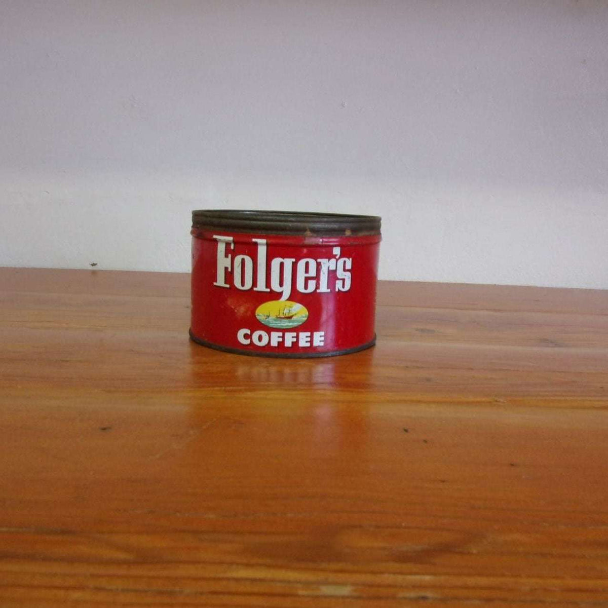 Vintage Folger's Coffee Can – Ma and Pa's Attic