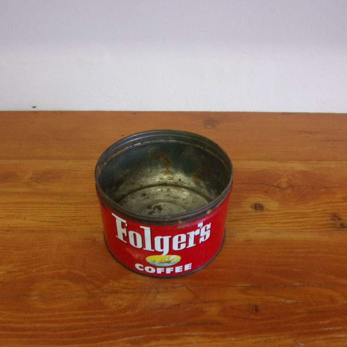 Vintage Folger's Coffee Can – Ma and Pa's Attic