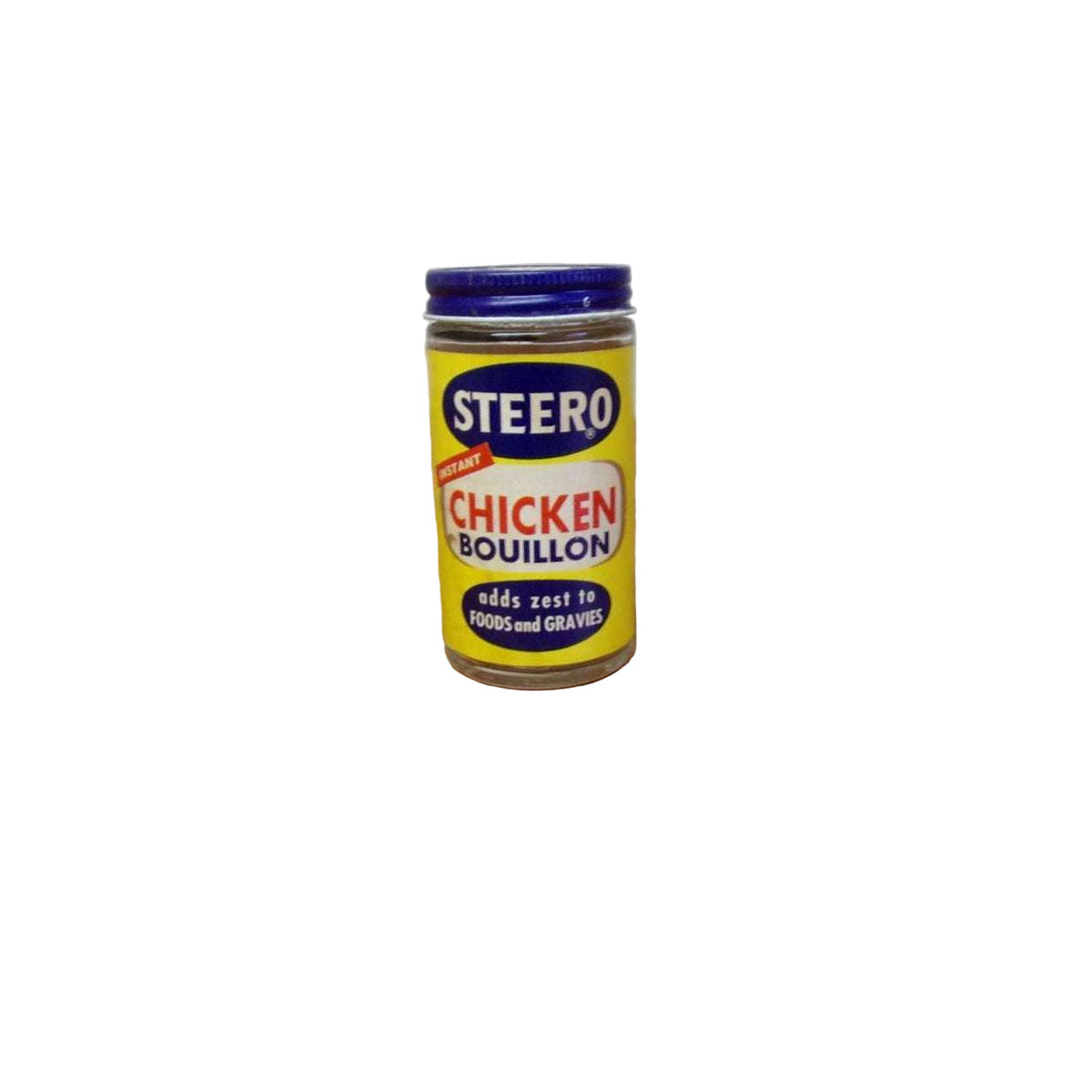 Vintage Steero Chicken Bouillon Jar 001 – Ma and Pa's Attic