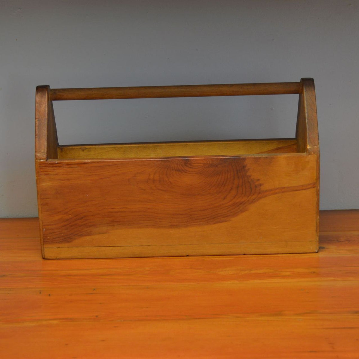Vintage wood tool box tote primitive storage caddy vintage tools – Ma ...